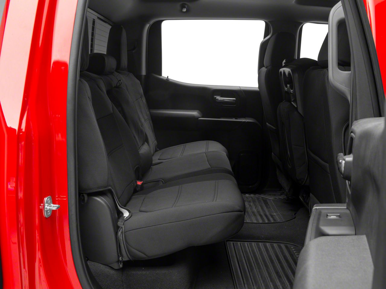 Proven Ground Silverado 1500 Neoprene Front and Rear Seat Covers; Black ...