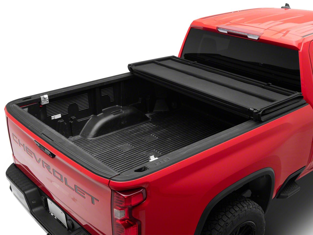 Proven Ground Silverado 3500 Premium EZ Hard Fold Tonneau Cover HS12229 ...