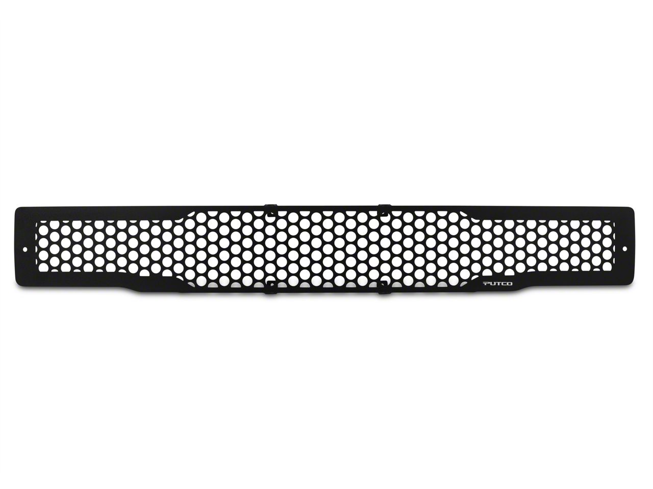Putco F-150 Punch Design Lower Bumper Grille Insert; Black T528401 (15 ...