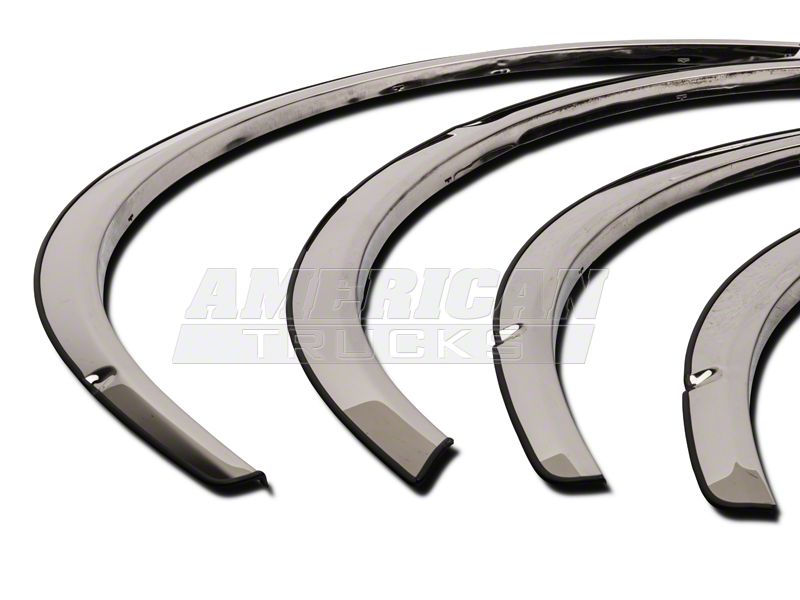 Putco F-150 Stainless Steel Fender Trim; Polished 97219 (04-14 F-150 w ...