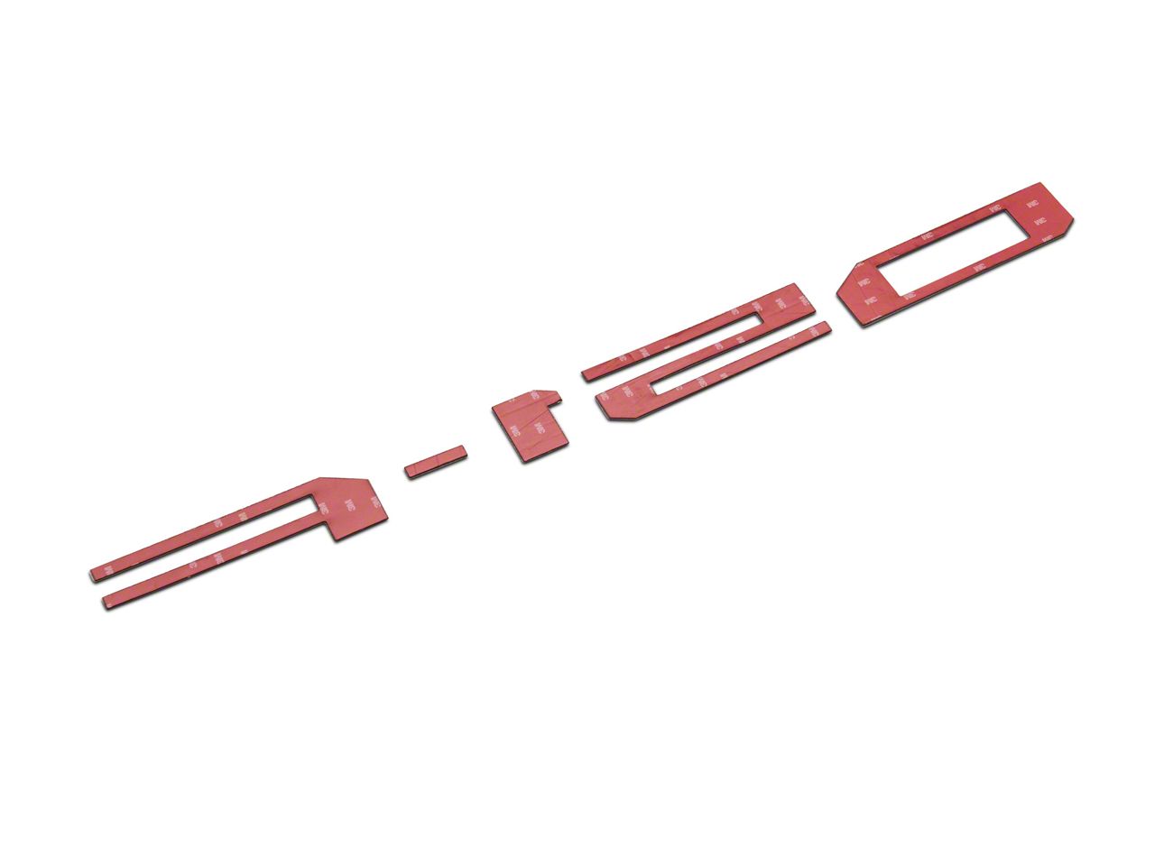 Putco F-150 Stainless Steel Tailgate Insert Letters 55556FD (18-20 F ...