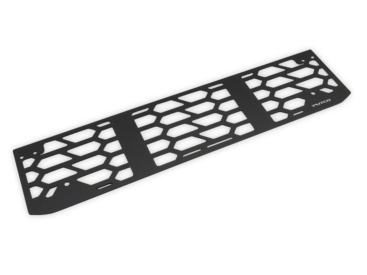 Putco F-150 Hex Shield Lower Bumper Grille Insert; Black 83171 (21-23 F ...