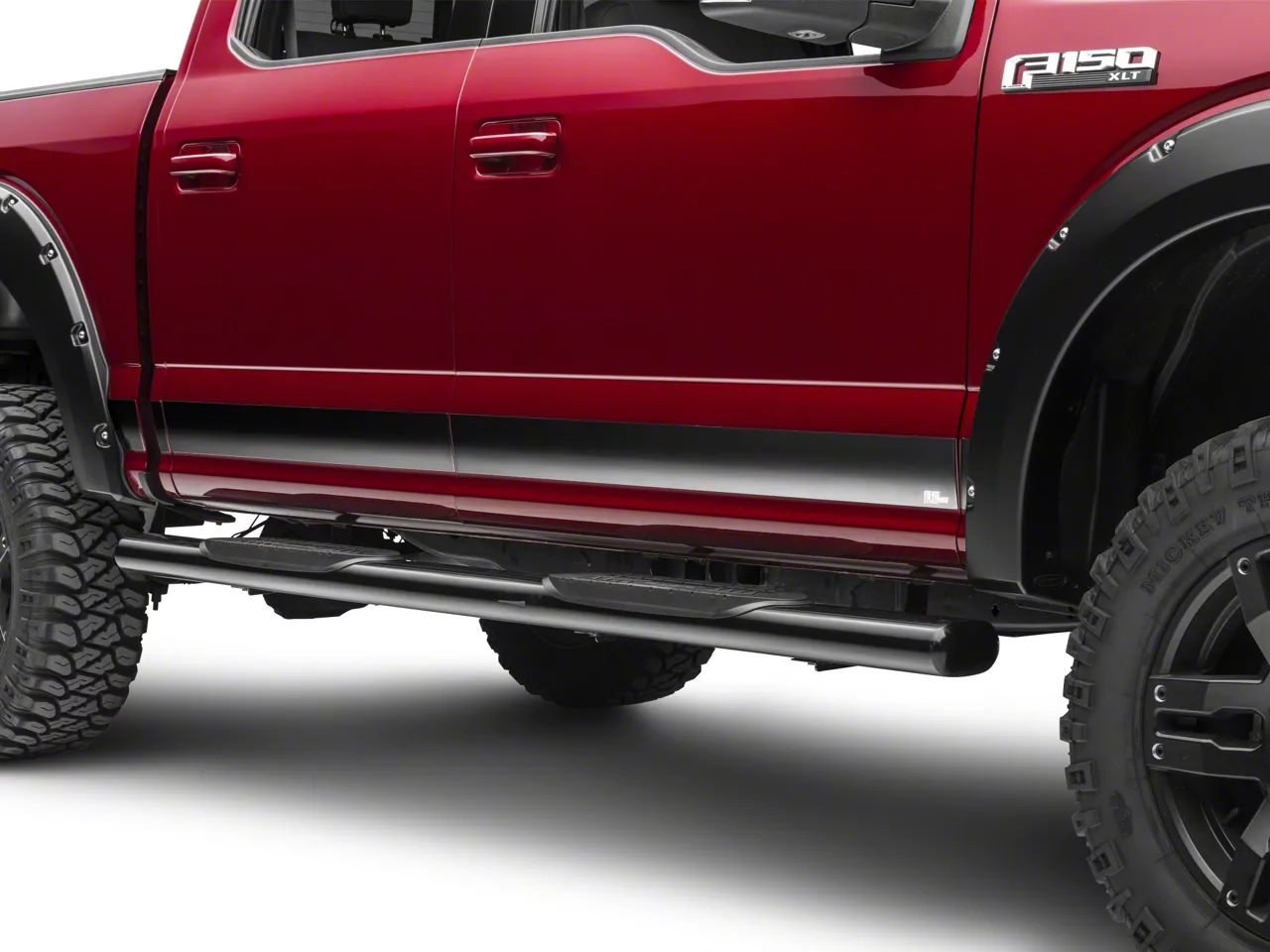 Putco F-150 Black Platinum Rocker Panels T528370 (15-20 F-150) - Free ...