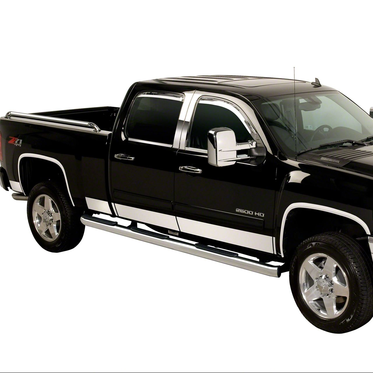Putco Sierra 1500 PRO Stainless Steel Rocker Panels S537593 (19-25 ...