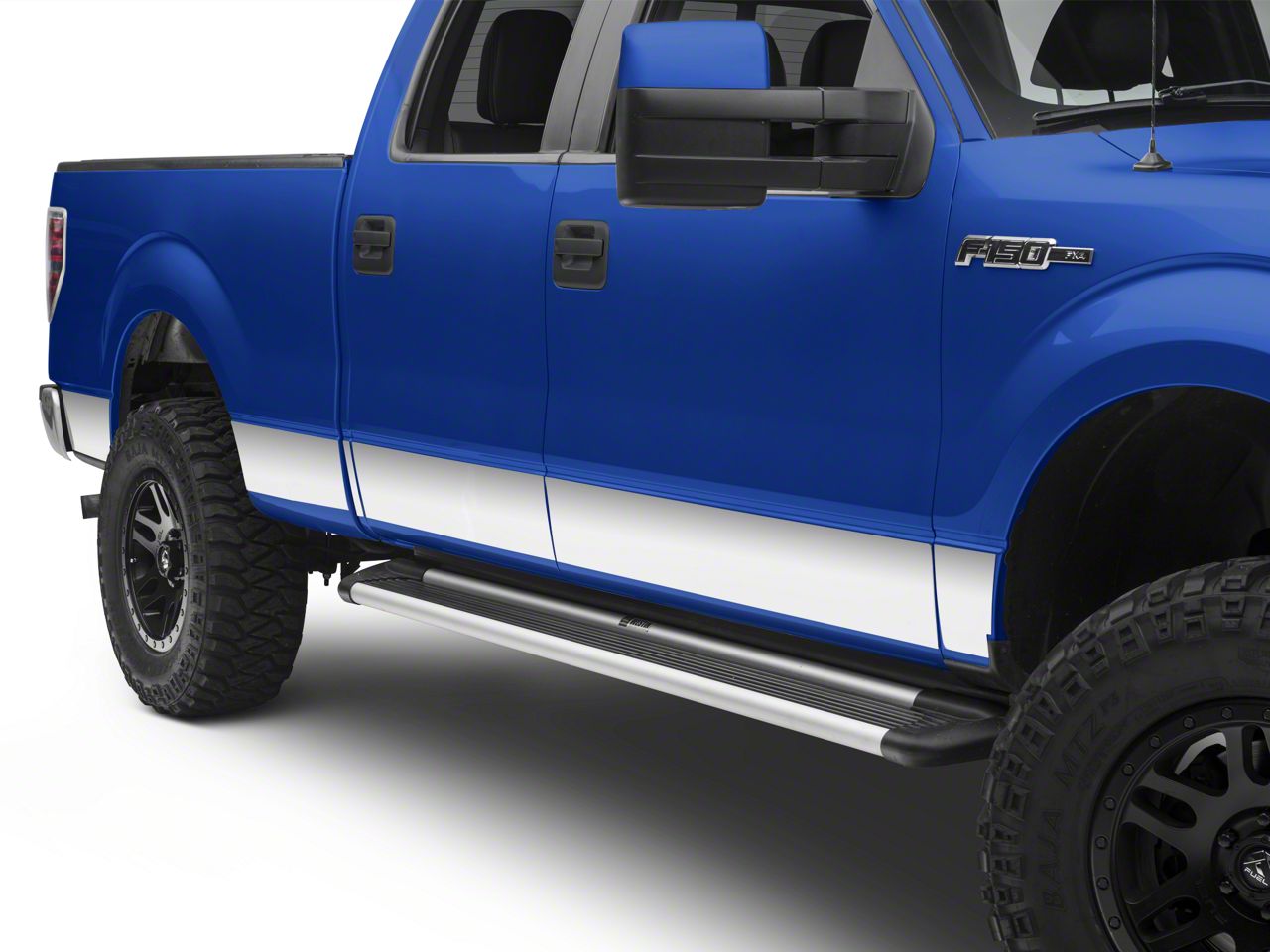 Putco F-150 Stainless Steel Rocker Panels T525579 (09-14 F-150) - Free ...
