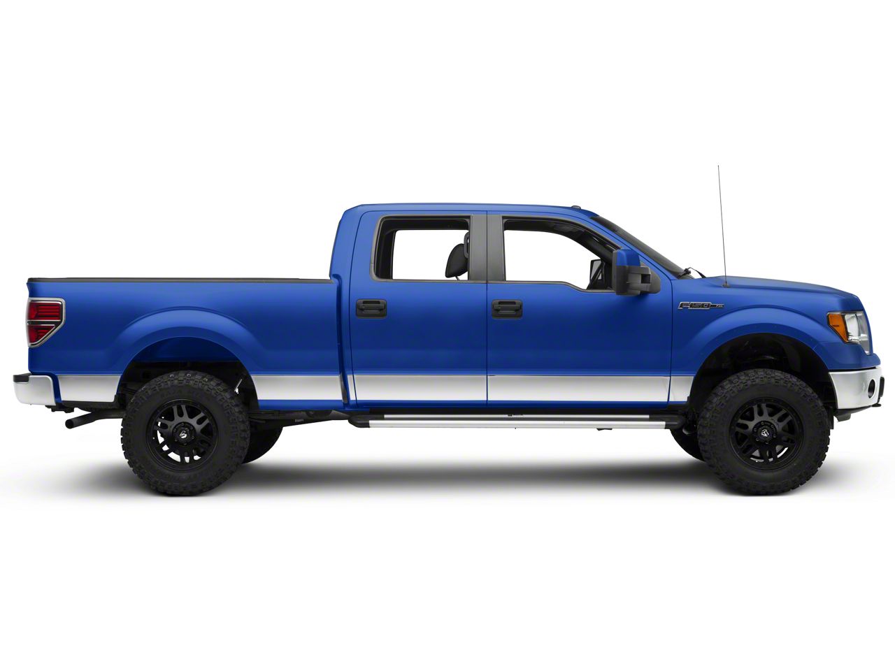 Putco F-150 Stainless Steel Rocker Panels T525579 (09-14 F-150) - Free ...
