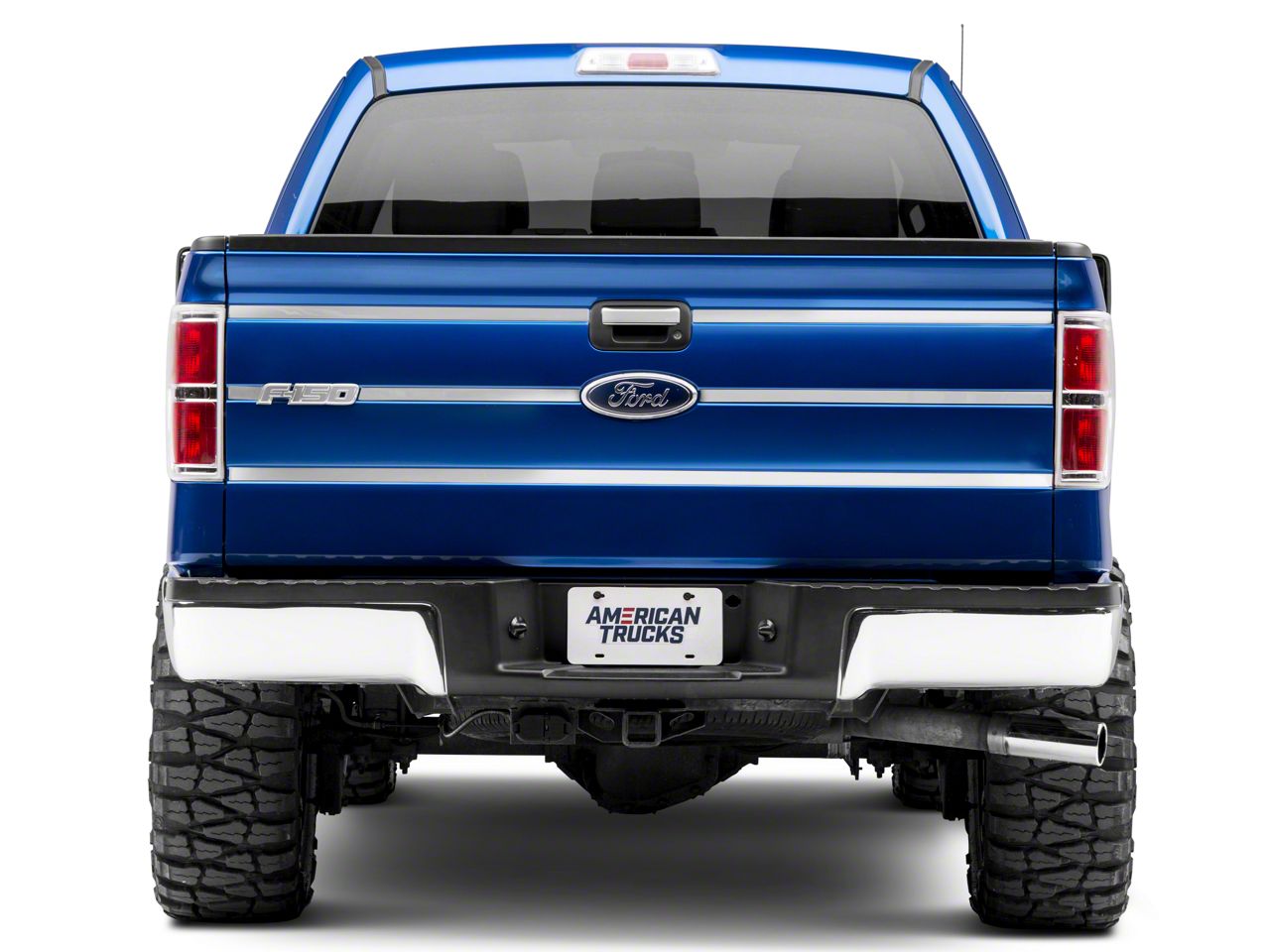 Putco F-150 Stainless Steel Tailgate Accent Trim 402702 (09-14 F-150 ...