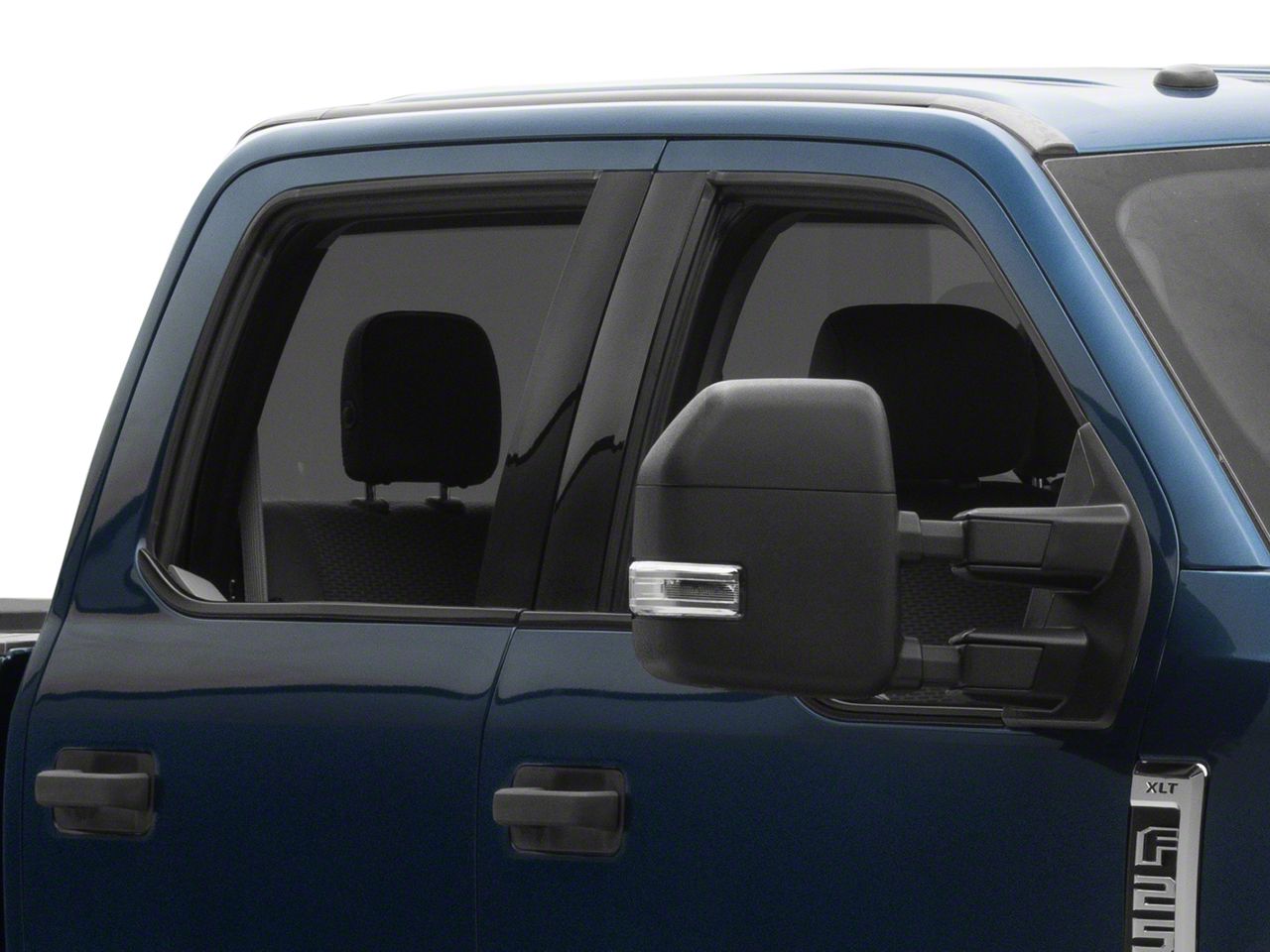 Putco F-250 Super Duty Window Trim; Black 98560 (17-22 F-250 Super Duty ...