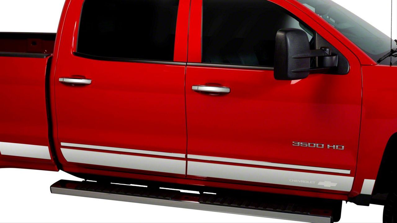 Putco Yukon Stainless Steel Rocker Panels with GMC Logo 9751217GM-2 (07 ...