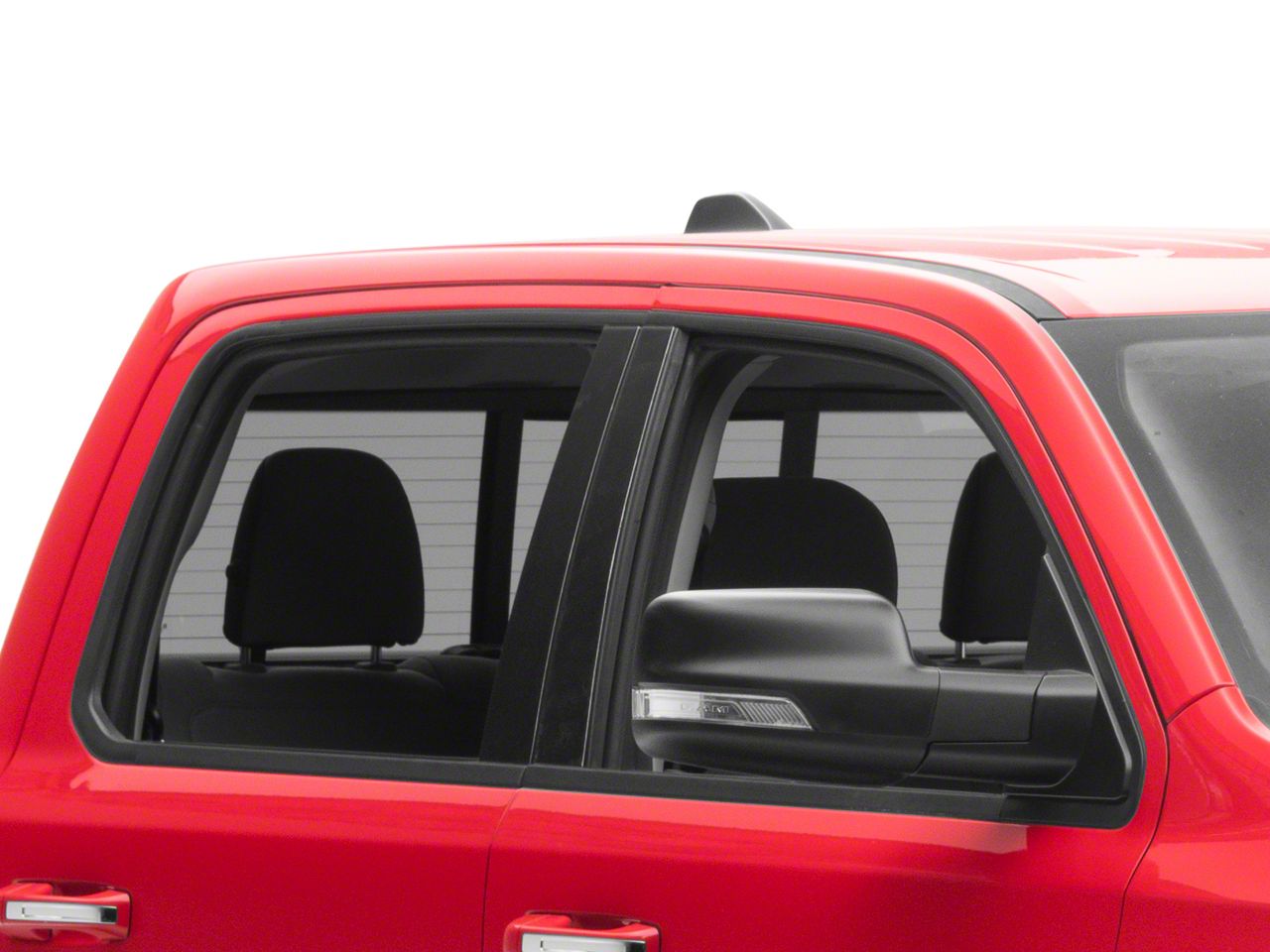 RAM 1500 Pillar Post Trim; Stainless Steel (19-26 RAM 1500 Crew Cab ...