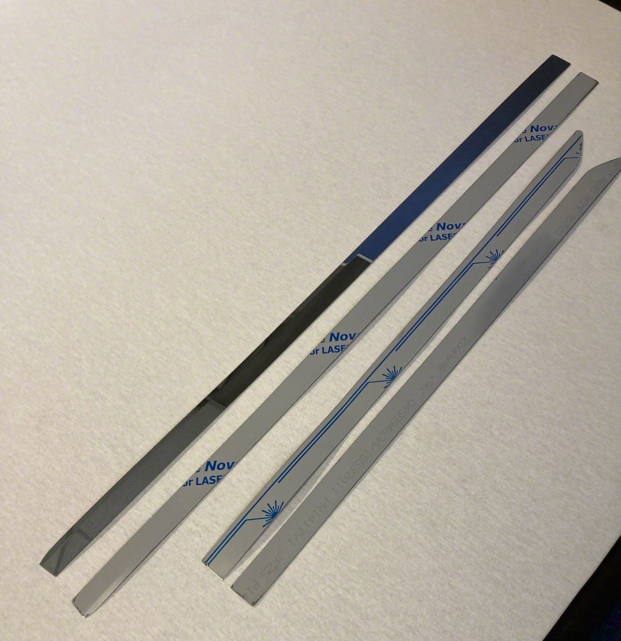 Silverado 1500 Body Side Molding Accent Trim; Stainless Steel (19-24 ...