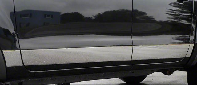 Silverado 1500 Rocker Panel Trim; Upper Kit (99-02 Silverado 1500 ...