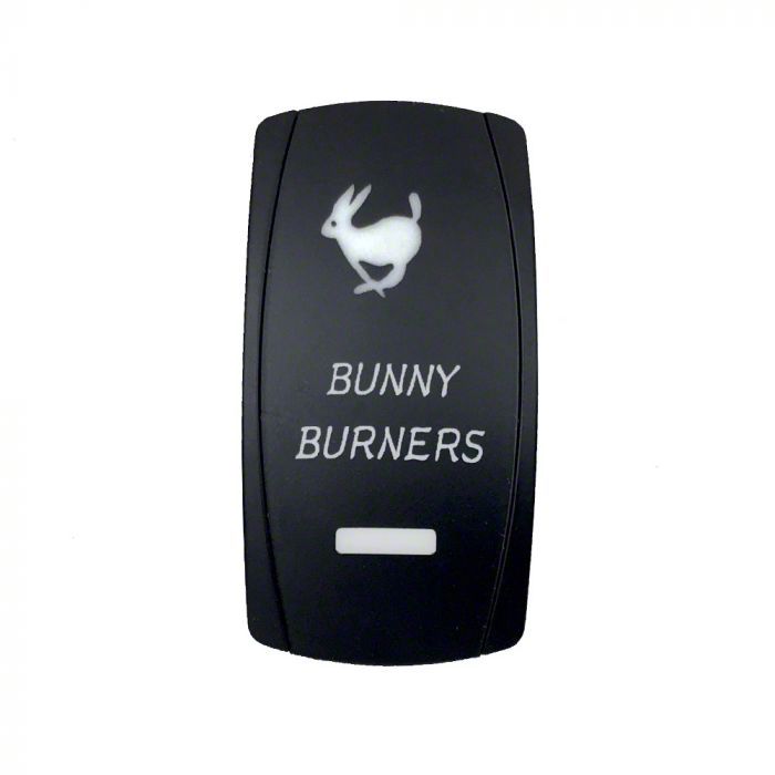 Quake LED Colorado 2-Way Bunny Burners Rocker Switch; White QRS695 ...