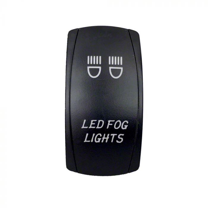 Quake LED Colorado 2-Way LED Fog Lights Rocker Switch; White QRS659 ...