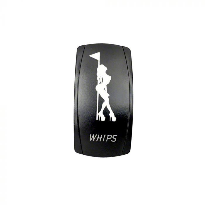 Quake LED Colorado 2-Way Whips Rocker Switch; White QRS711 (Universal ...