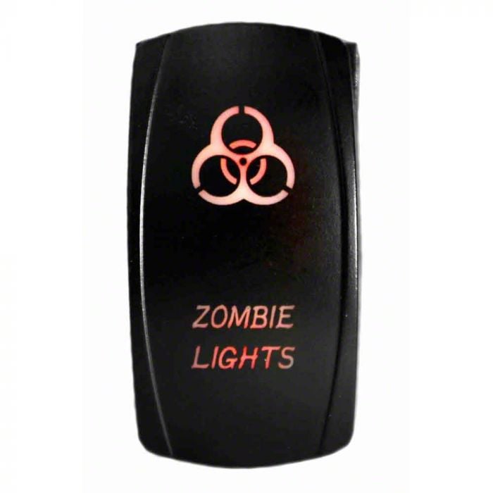 Quake LED F-150 2-Way Zombie Rocker Switch; Amber QRS356 (Universal ...