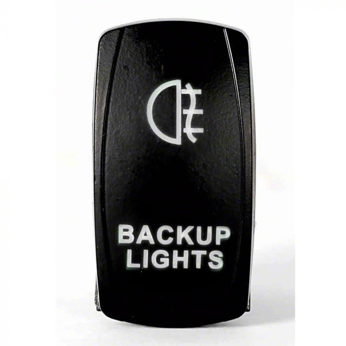 Quake LED F-250 Super Duty 2-Way Backup Rocker Switch; White QRS324 ...