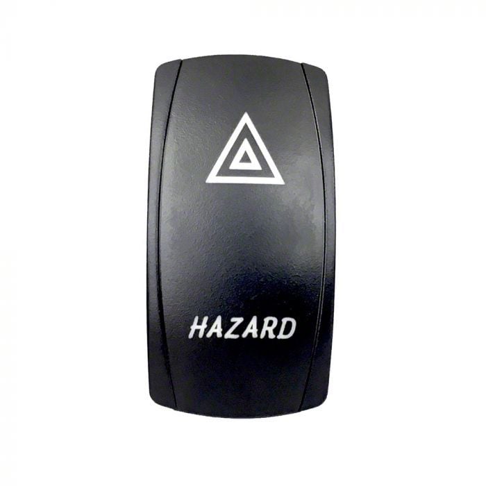 Quake LED RAM 3500 2-Way Hazard Rocker Switch; White QRS651 (Universal ...