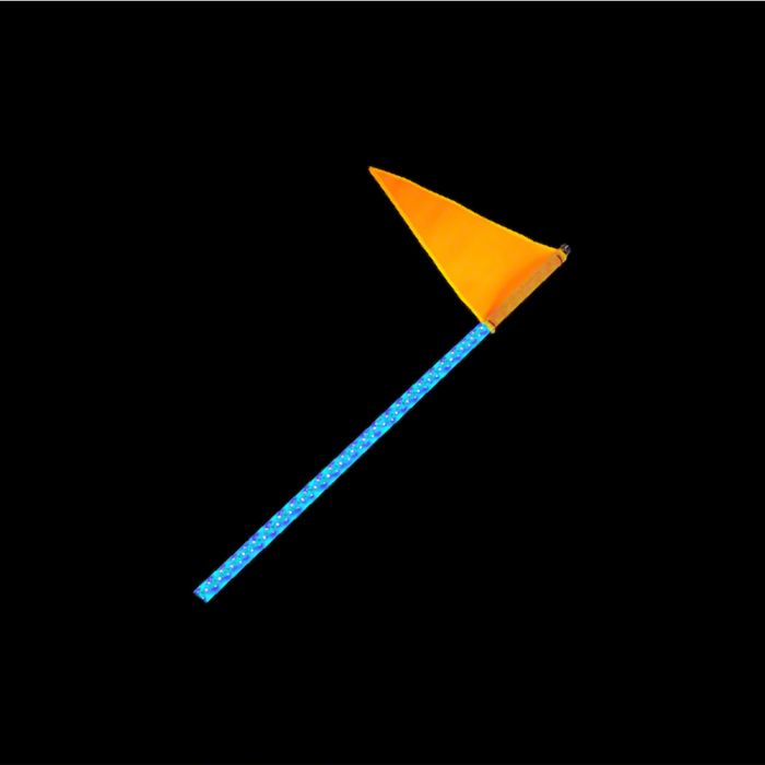 Quake LED Silverado 2500 Single Quad-Lock/Interlock RGB Accent LED Whip ...