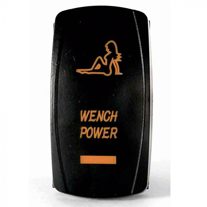 Quake LED Tahoe 2-Way Wench Power Rocker Switch; Amber QRS285 ...