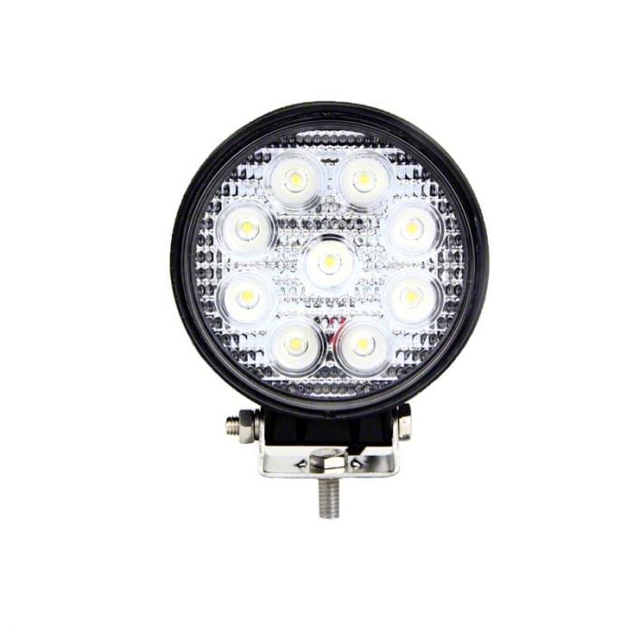 Quake LED Yukon 4-Inch Work Light; Flood Beam QFR199 (Universal; Some ...