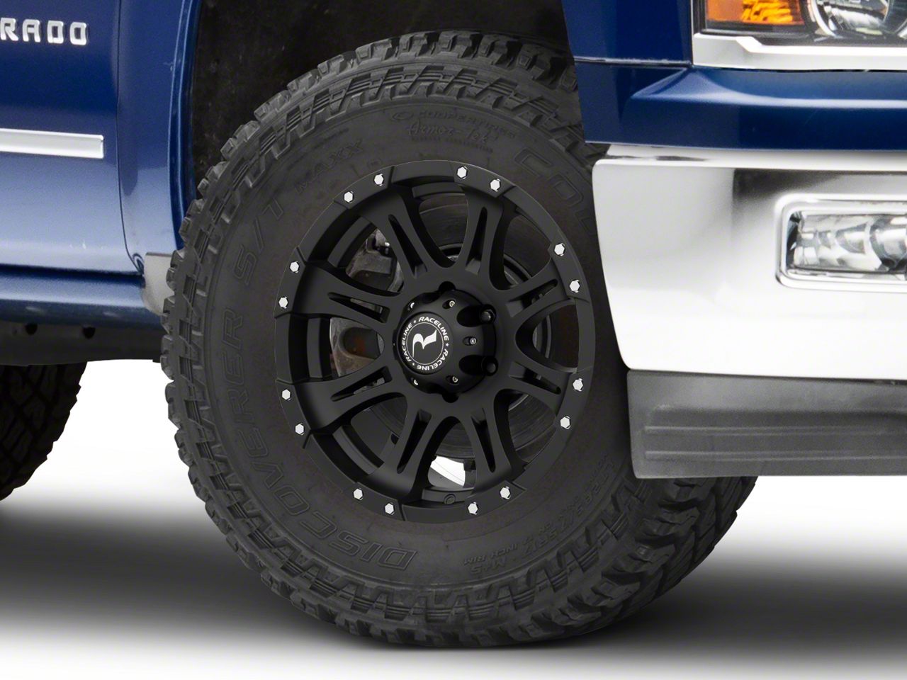 Raceline Silverado Raptor Black 6-Lug Wheel - 18x9; 25mm Offset 981 ...