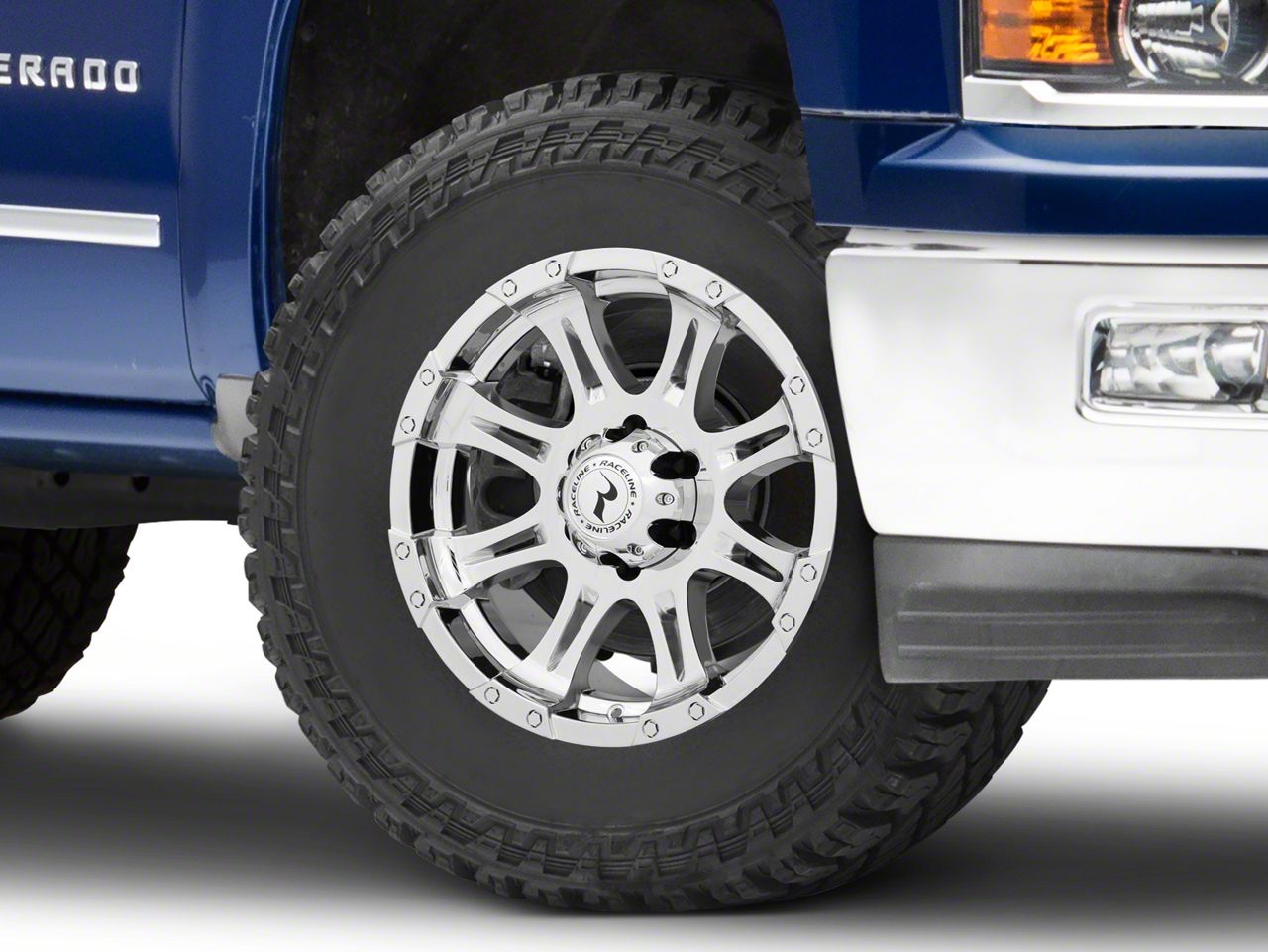 Raceline Colorado Raptor Chrome 6-Lug Wheel; 18x9; -6mm Offset 983 ...