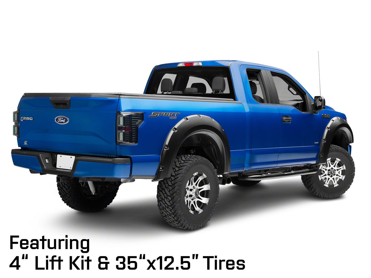 Raceline F-150 Raptor Black Machined 6-Lug Wheel - 17x9; 6mm Offset 982 ...