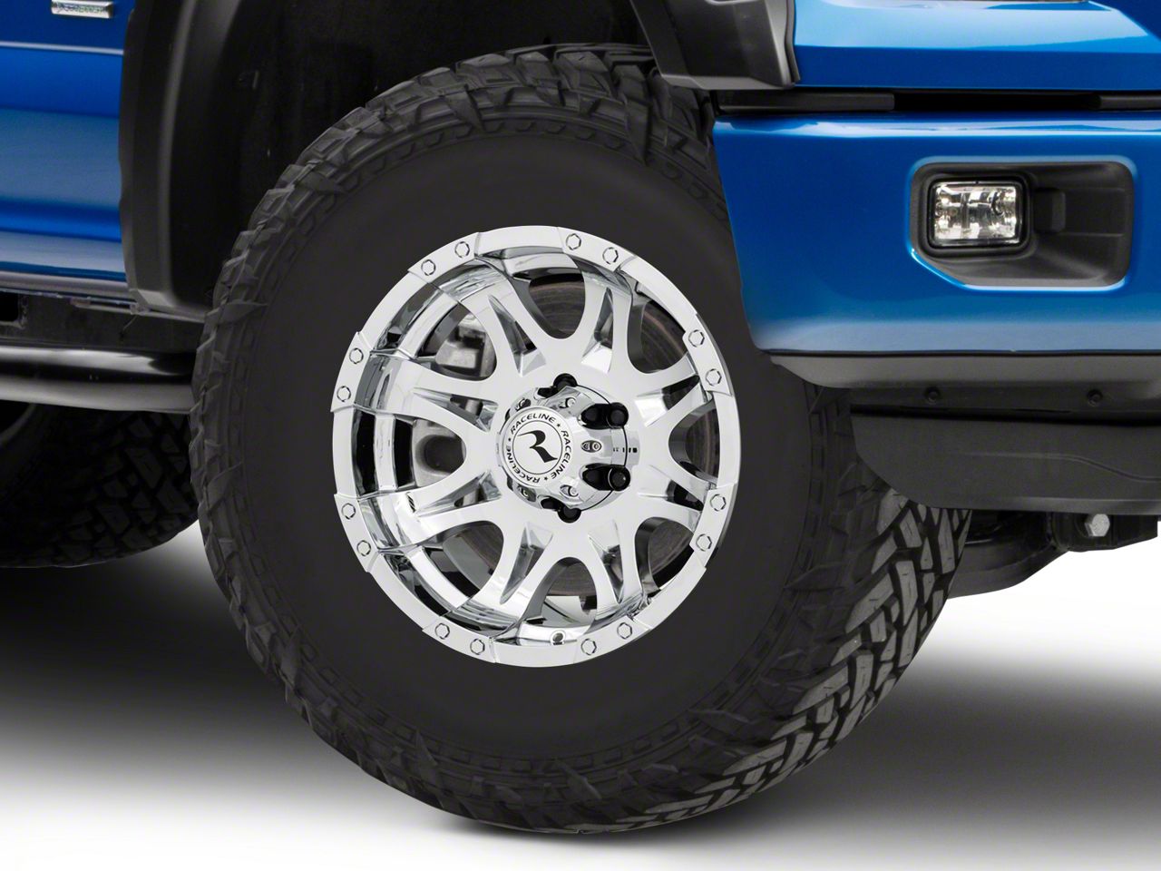 Raceline F-150 Raptor Chrome 6-Lug Wheel - 17x9; 6mm Offset 983-79065 ...