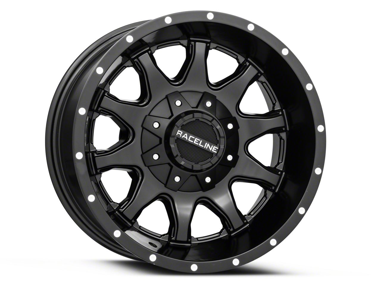 Raceline Yukon Shift Black 6-Lug Wheel; 17x9; -12mm Offset 930B-79066 ...