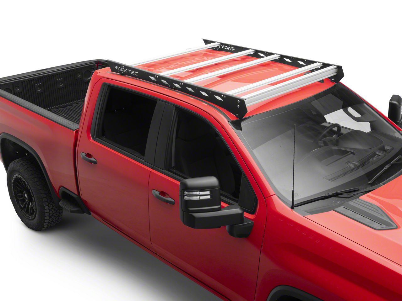RACKTEC Silverado 2500 Phantom Series Gen 2 Roof Rack PK-GMTT1CC (20-26 ...