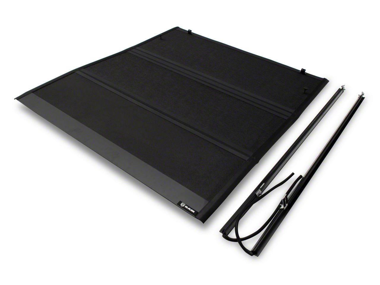 RAM Licensed by TruShield RAM 2500 Low Profile Hard Tri-Fold Tonneau ...