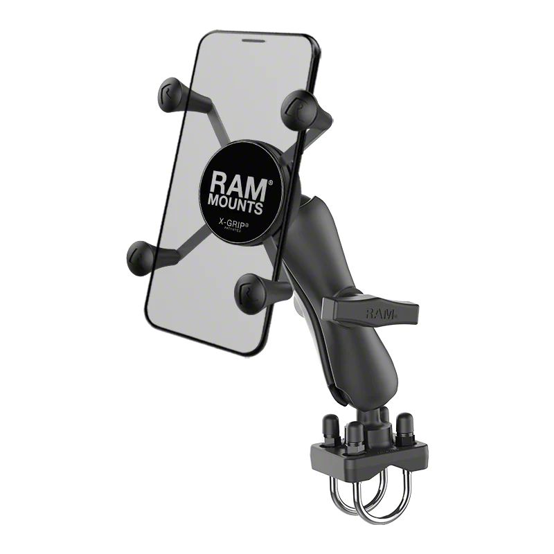 RAM Mounts F-150 X-Grip Double U-Bolt Mount RAM-101U-235-UN7 (Universal ...