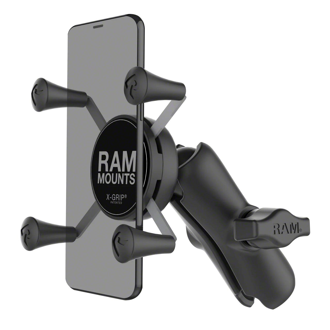 RAM Mounts F-150 X-Grip Phone Holder with Composite Double Socket Arm ...