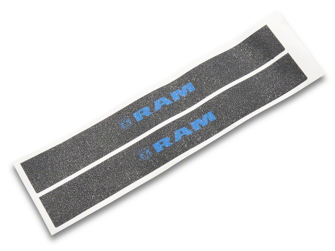 RAM Licensed by RedRock RAM 1500 Door Sill Body Shield Decal; Blue ...