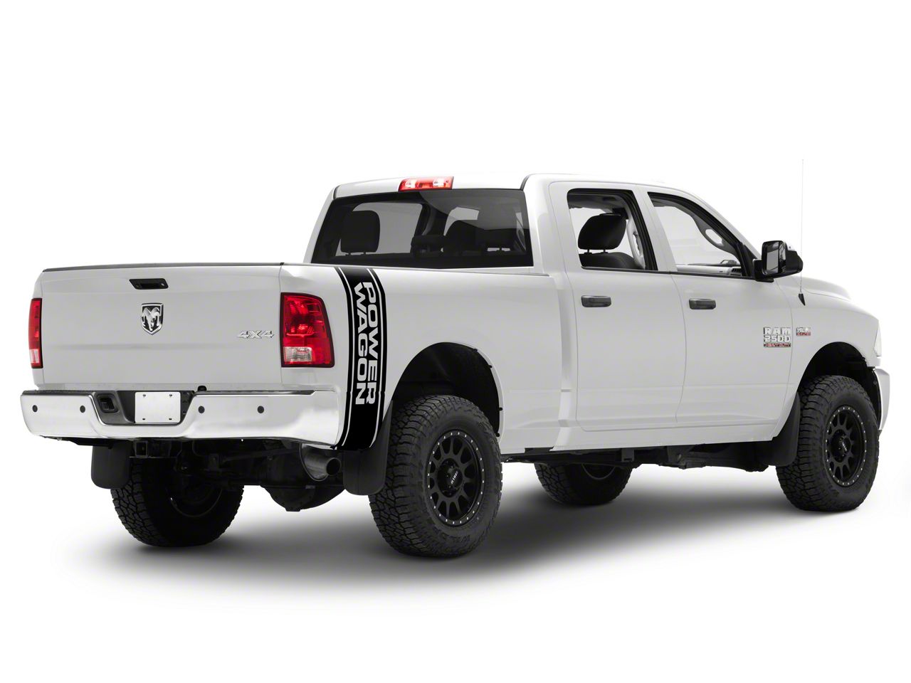 RAM Licensed by RedRock RAM 2500 Power Wagon Rear Vertical Stripe ...