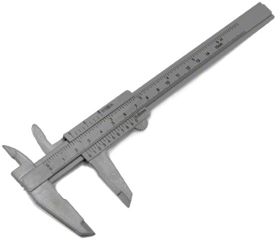 Universal AT 0 to 6-Inch SAE and Metric Plastic Slide Caliper - Free ...