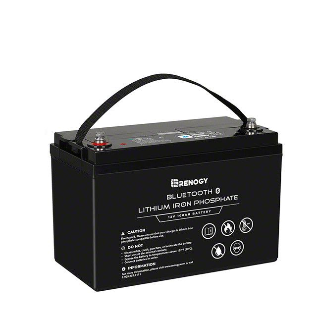 RAM 1500 12V 100Ah Lithium Iron Phosphate Battery with Bluetooth - Free ...