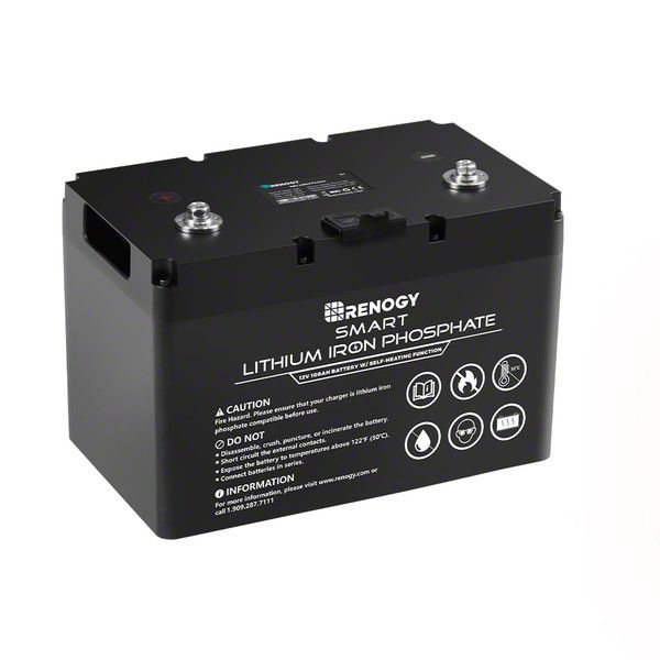 RAM 1500 12V 100Ah Smart Lithium Iron Phosphate Battery with Self ...