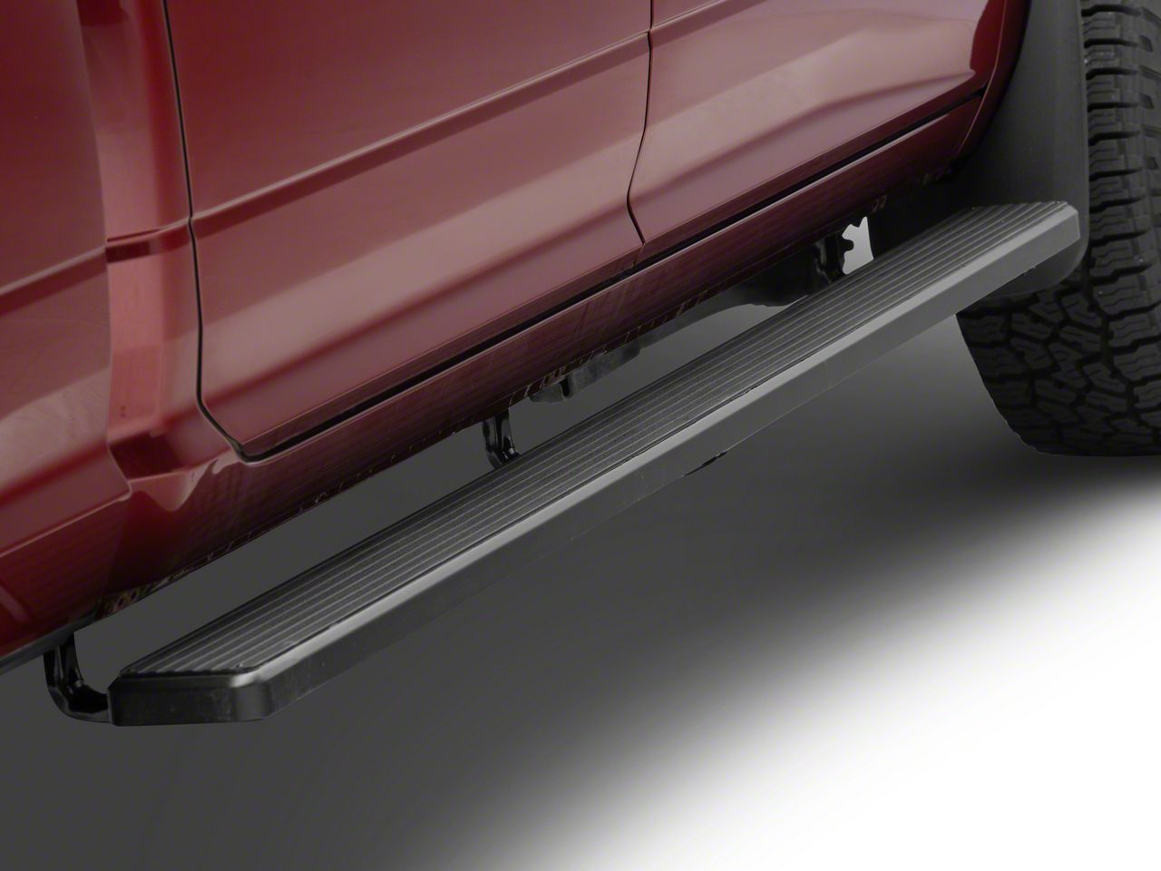 RAM 1500 6-Inch iStep Running Boards; Black (09-18 RAM 1500 Crew Cab ...