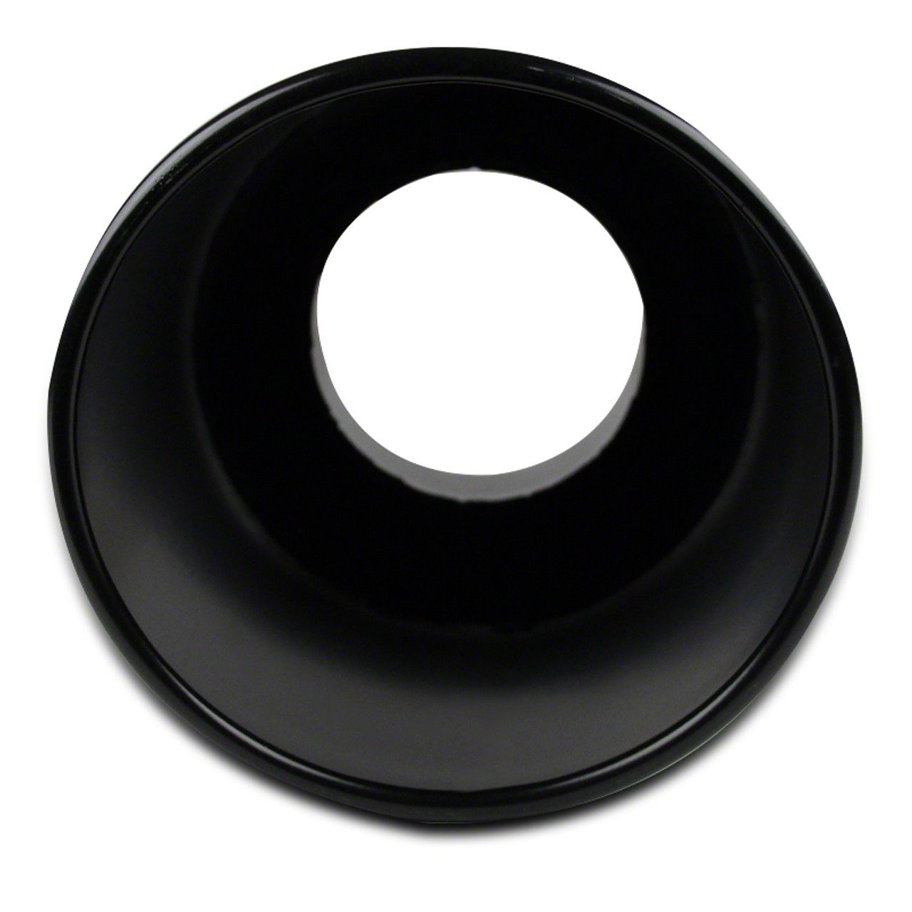 RAM 1500 8-Inch Bolt-On Angled Exhaust Tip; Black (Fits 4-Inch Tailpipe ...