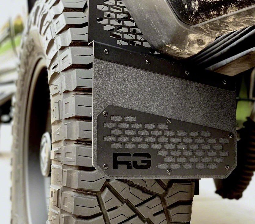 RAM 1500 REK-mesh Universal Offset Standard 8-Inch Wide Mud Flaps with ...