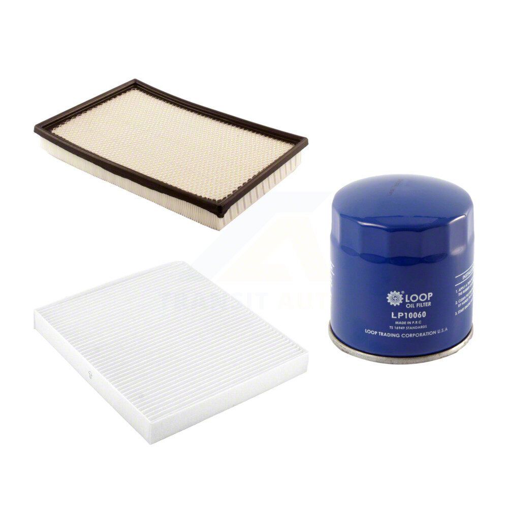 RAM 1500 Air, Cabin and Oil Filters; Short Version (11-15 5.7L RAM 1500 ...