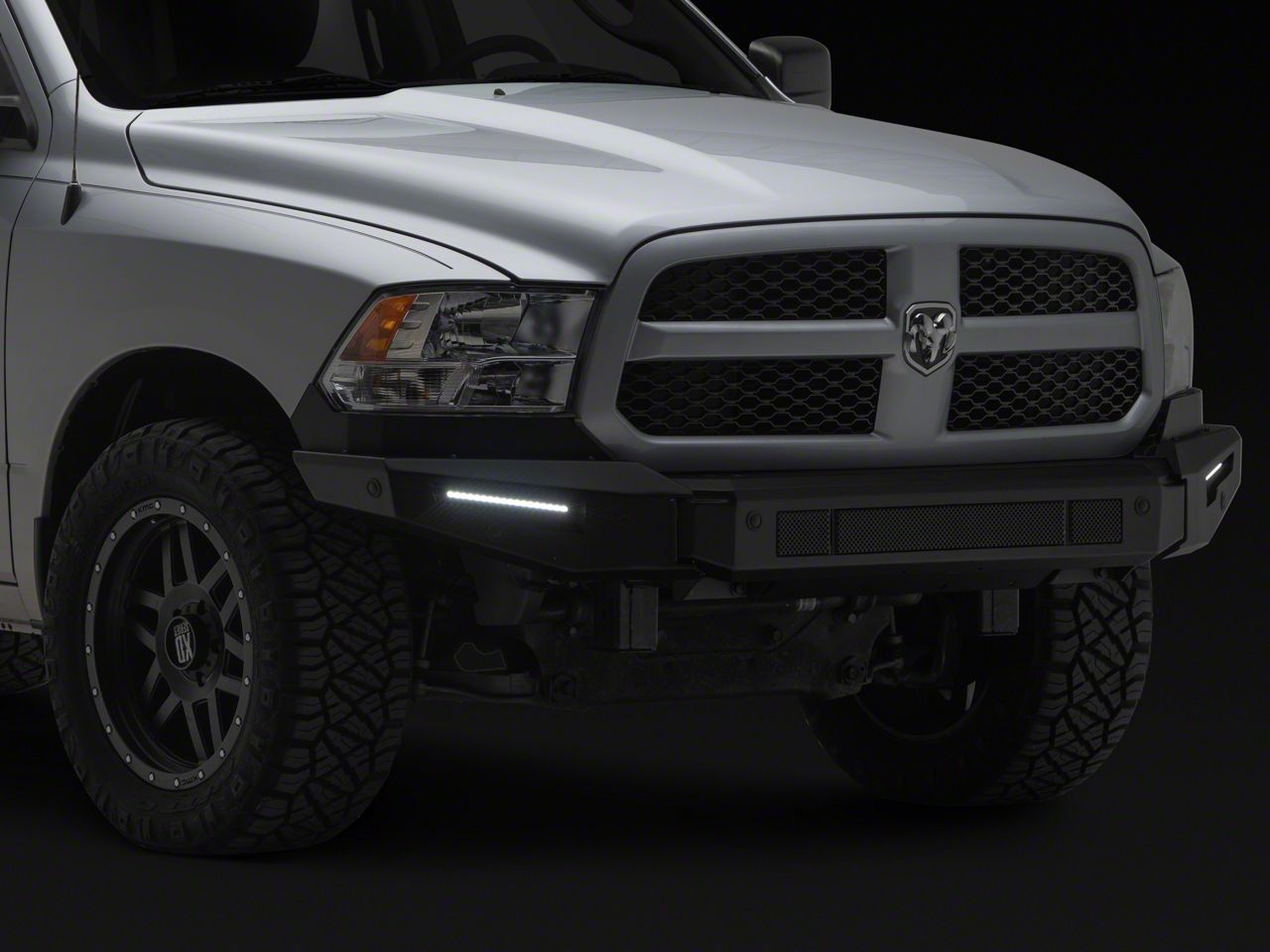 RAM 1500 Armour II Heavy Duty Modular Front Bumper (13-18 RAM 1500 ...