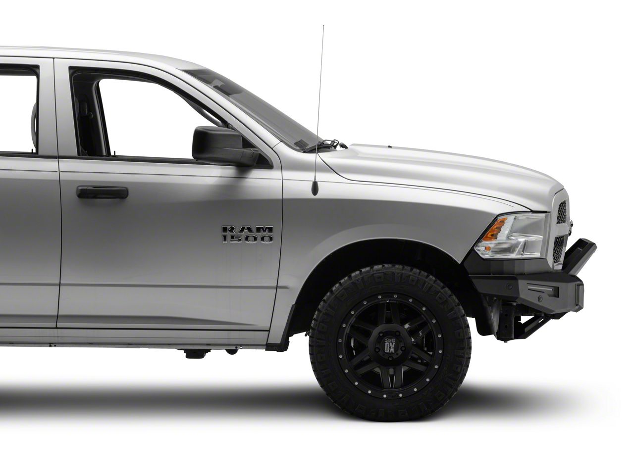RAM 1500 Armour II Heavy Duty Modular Front Bumper with Bull Nose and ...