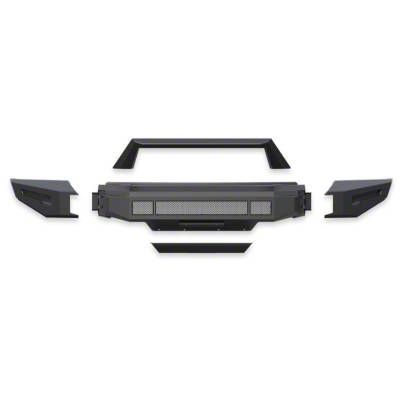 RAM 1500 Armour II Heavy Duty Modular Front Bumper with Bull Nose and ...