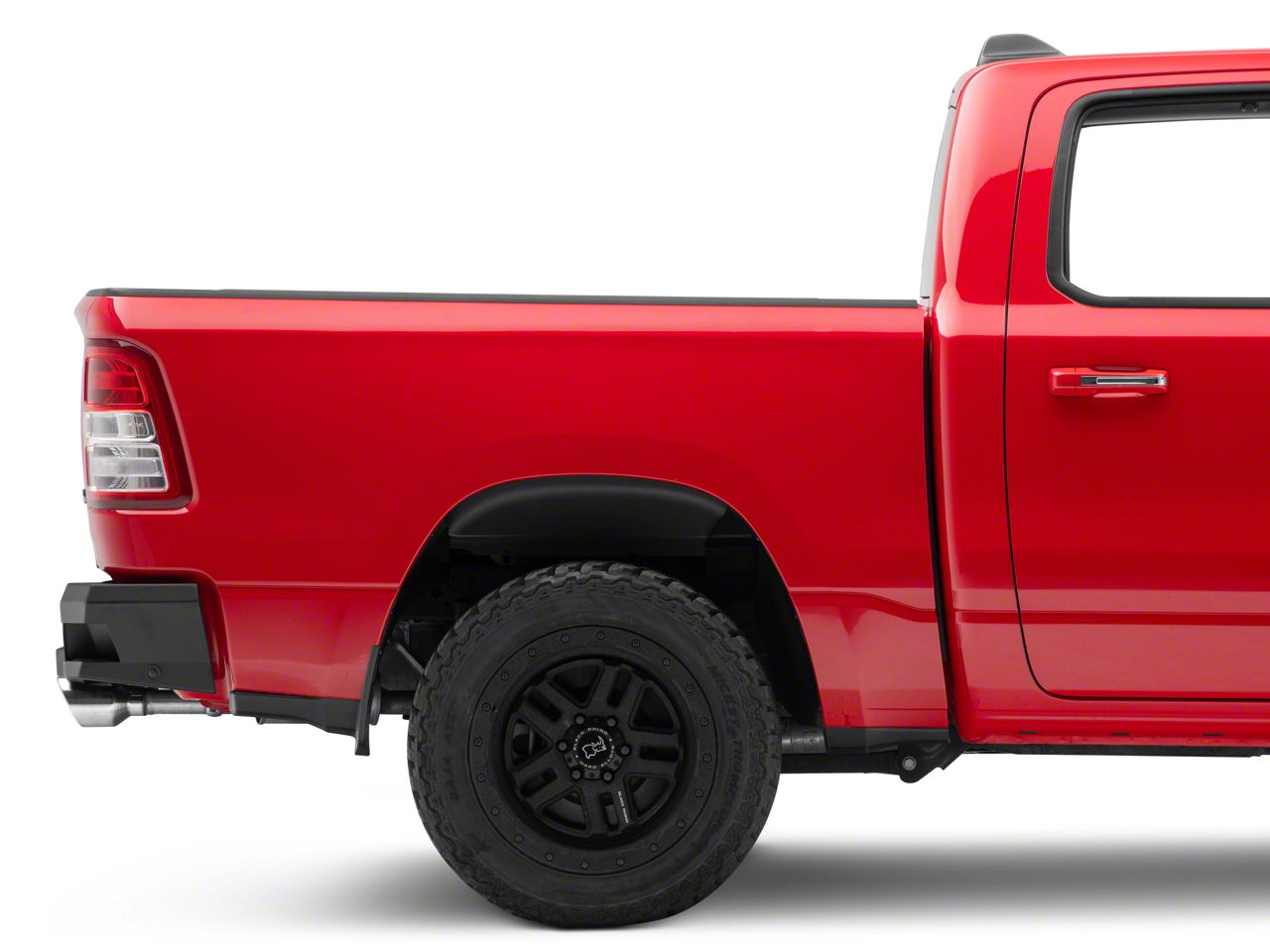 RAM 1500 Armour Rear Bumper; Black (19-25 RAM 1500) - Free Shipping