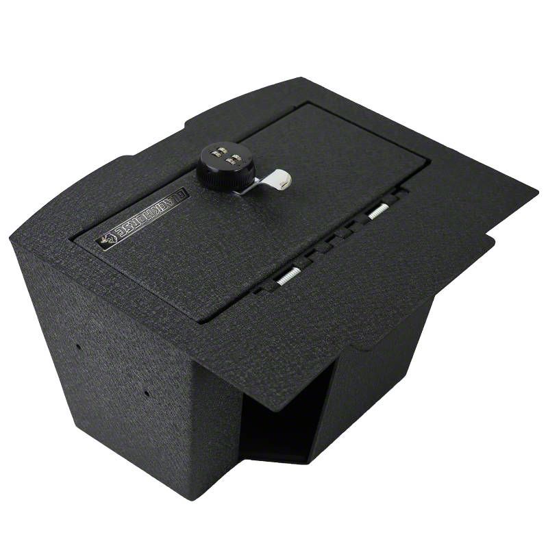 RAM 1500 Center Console Safe with 4-Digit Combo Lock; Black (09-18 RAM ...