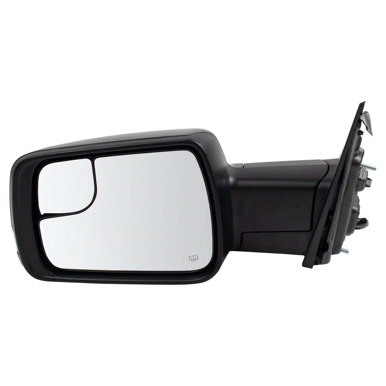 RAM 1500 Checkered Flag Style Powered Heated Mirrors with Temperature ...