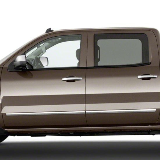 RAM 1500 Chrome Body Molding (09-18 RAM 1500 Crew Cab) - Free Shipping
